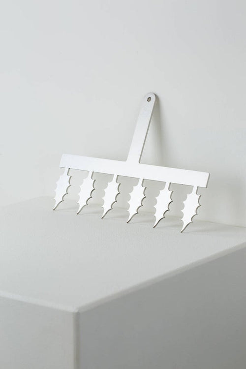 Frank Haasnoot Comb Holly Leaf Stainless Steel Chocolate Decoration Tool
