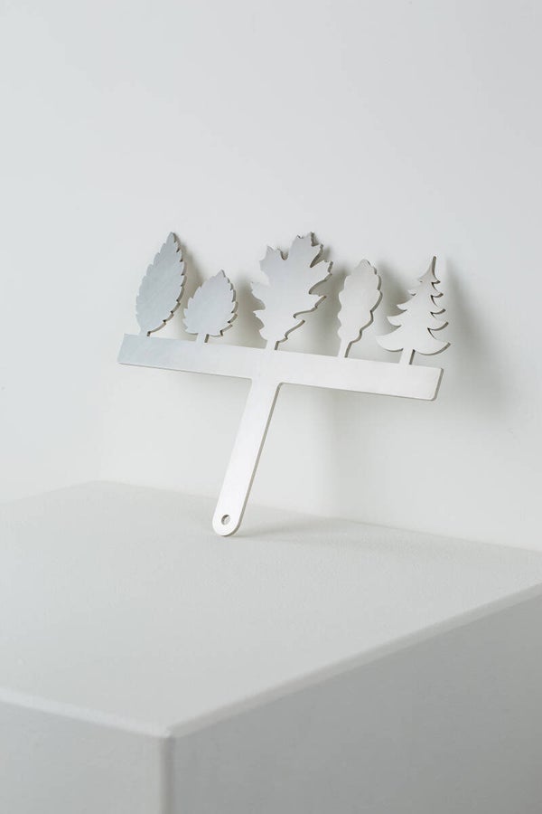 Frank Haasnoot Comb Autumn Stainless Steel Chocolate Decoration Tool